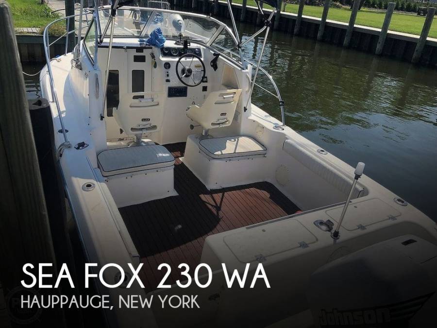 2000 Sea Fox 230 WA Power Boats, Walkaround Boats For Sale in Hauppauge ...