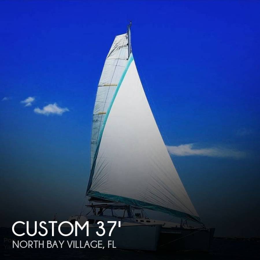 2007 Custom 37 Catamaran Sail Boats, Catamaran Boats For Sale in Miami ...