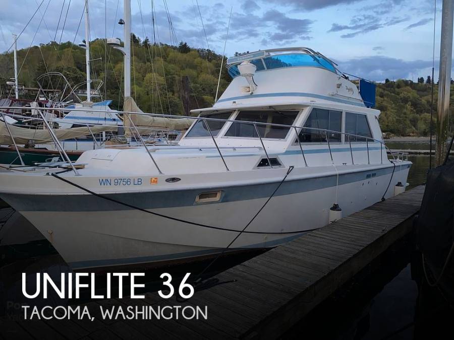 1976 Uniflite Cabin Cruiser 36 Power Boats, Motoryachts For Sale in ...