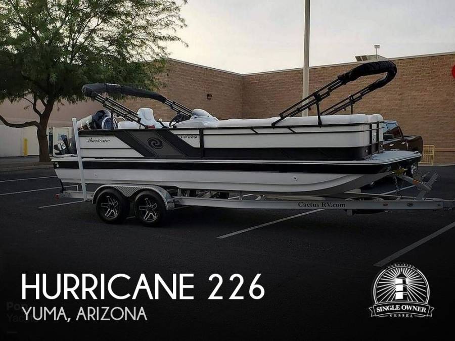 2021 Hurricane Fun Deck 226 OB Power Boats, Pontoon Boats For Sale in ...