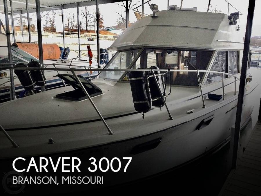 1981 Carver 3007 Aft Cabin Power Boats, Aft Cabins For Sale in Branson ...