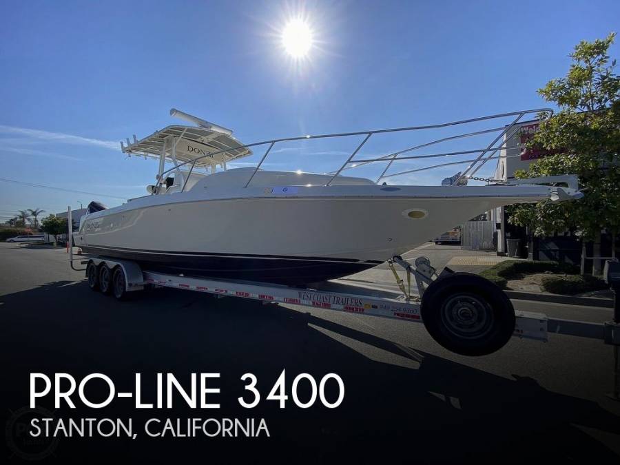 1997 Pro-Line 3400 Bimini Cuddy Power Boats, Cuddy Cabins For Sale in ...