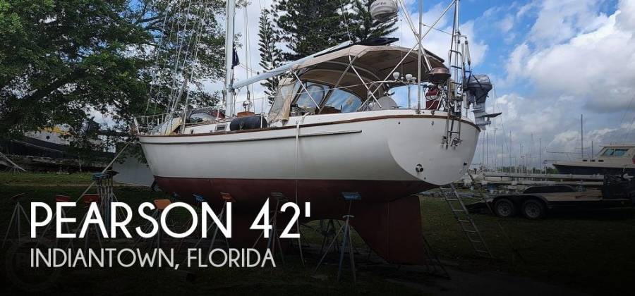 1982 Pearson 424 Cutter Sail Boats, Cutter Boats For Sale in Indiantown, Florida