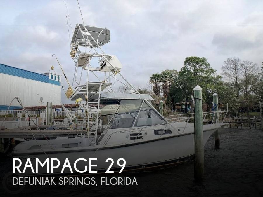 1988 Rampage 31 Sportsfisherman Power Boats, Sportfish/Convertible For ...