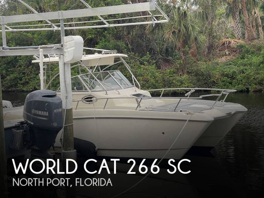 1999 World Cat 266 SC Power Boats, Power Catamarans For Sale in North ...