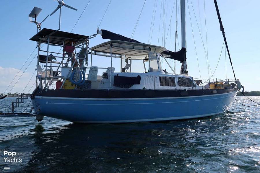 1973 Columbia 45 Sail Boats, Motorsailer Sail Boats For Sale in Key ...
