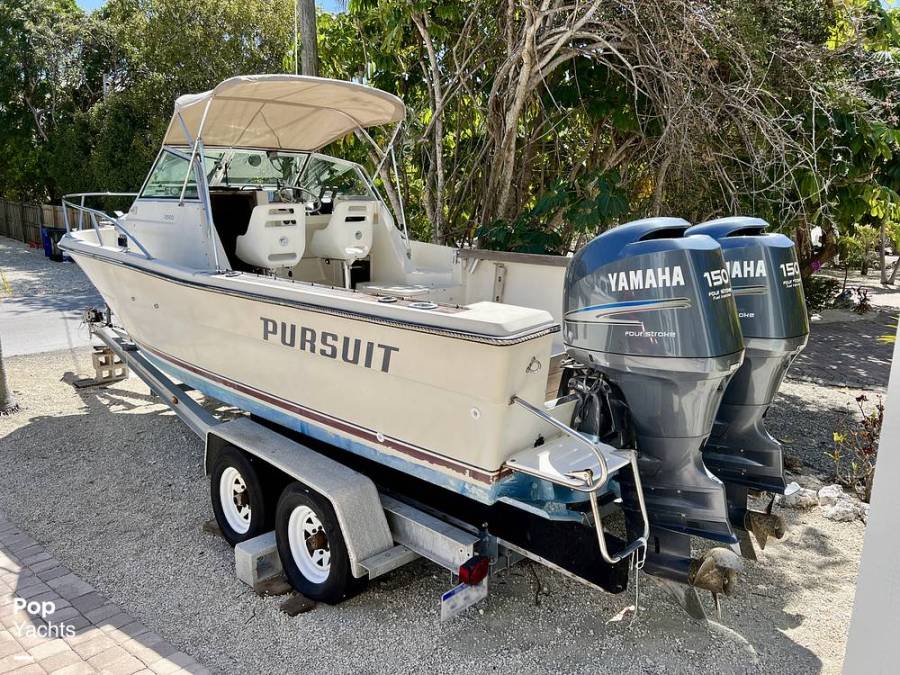 1987 Pursuit 2550 Power Boats, Walkaround Boats For Sale in Islamorada ...