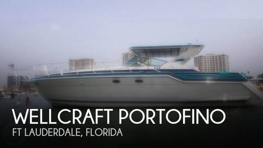 1989 Wellcraft 43 Portofino Power Boats, Express Cruisers For Sale in ...