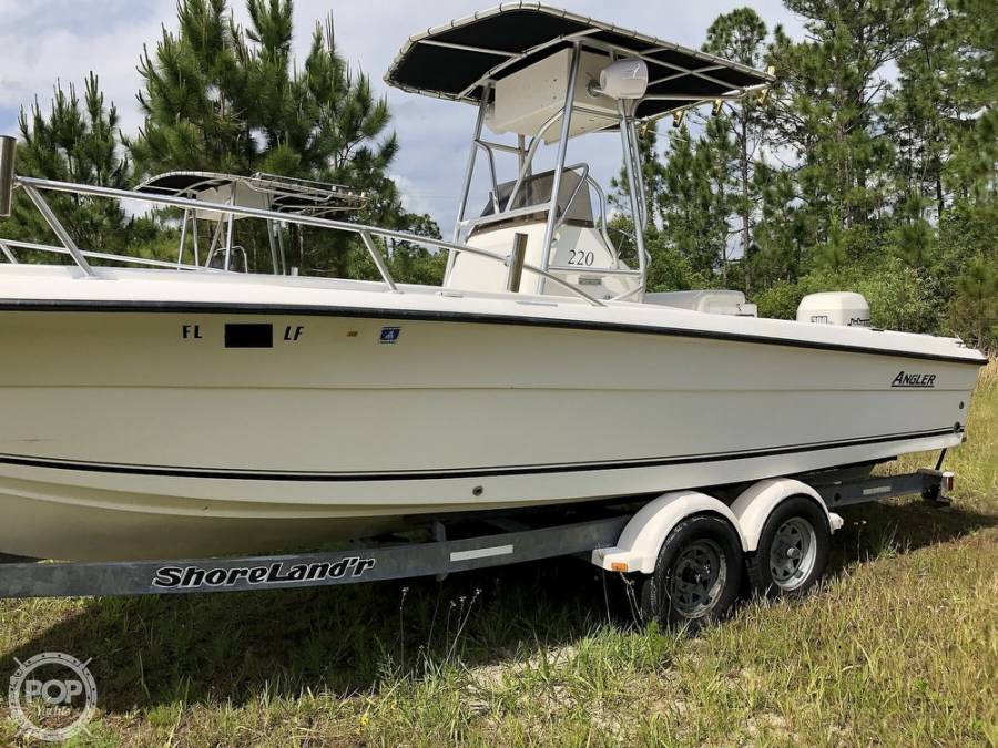 2000 Angler 220 Center Console Power Boats, Center Consoles For Sale in Orlando, Florida