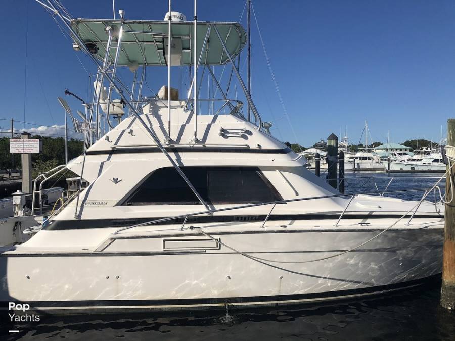 1991 Bertram 37 Convertible Power Boats, Sportfish/Convertible For Sale ...