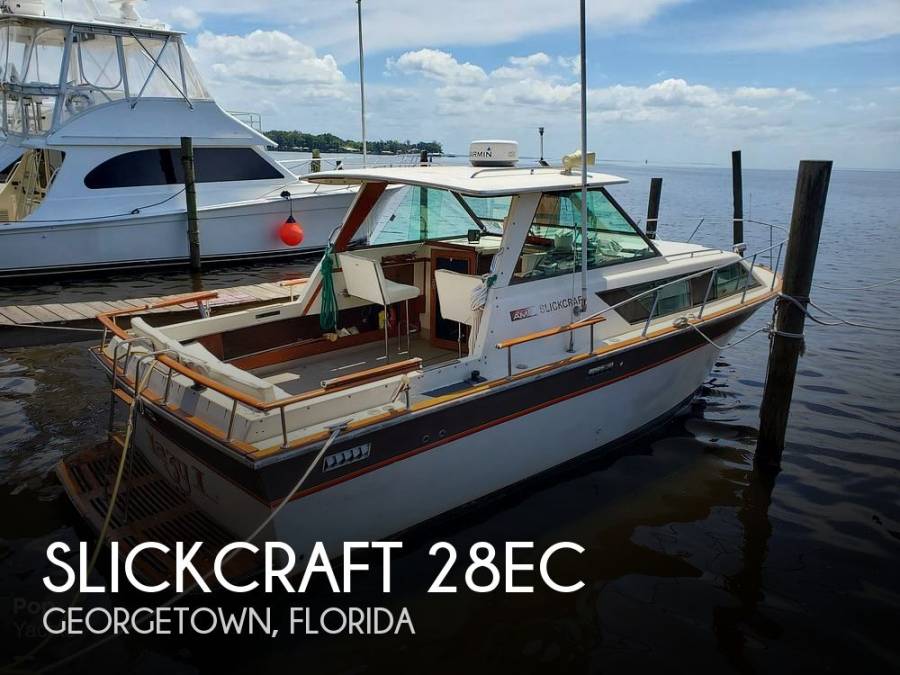1976 Slickcraft 28EC Power Boats, Express Cruisers For Sale in ...
