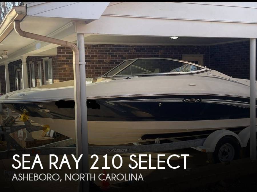 2007 Sea Ray 210 Select Power Boats, Bowriders For Sale in Asheboro ...