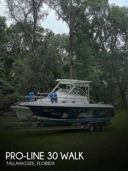 2000 Pro-Line 30 Walk Power Boats, Walkaround Boats For Sale in ...