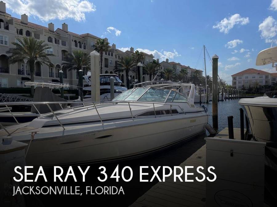 1989 Sea Ray 340 Express Power Boats, Express Cruisers For Sale in ...