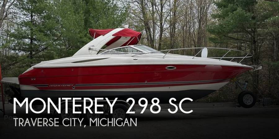 2005 Monterey 298 SC Power Boats, Express Cruisers For Sale in Traverse ...