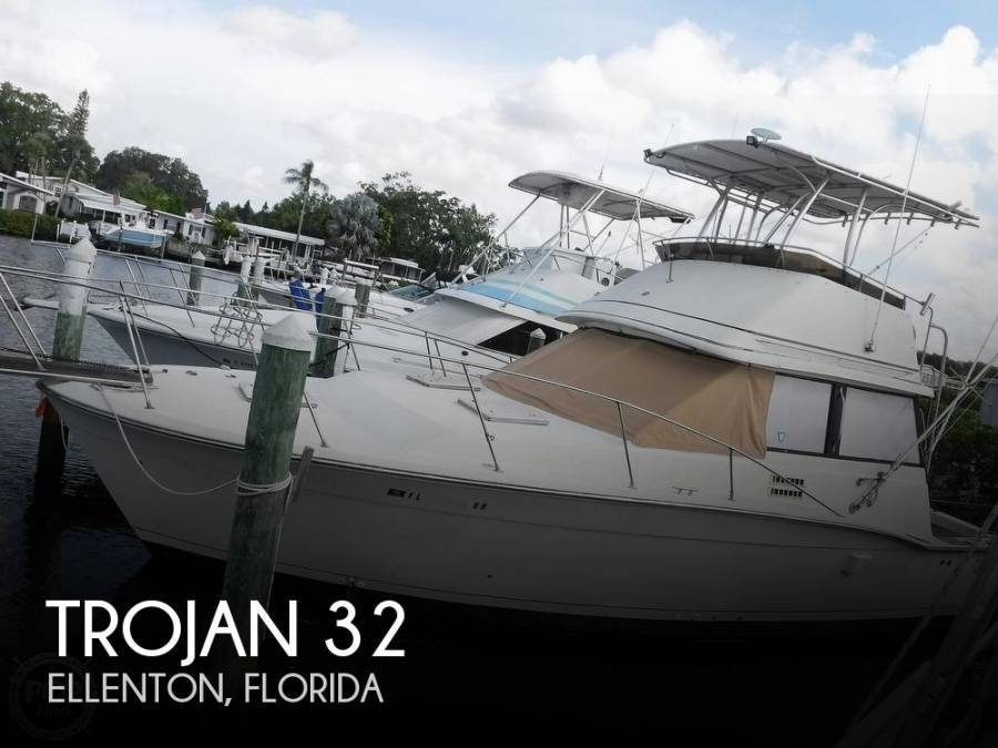 1984 Trojan F32 Convertible Power Boats, Sportfish/Convertible For Sale ...