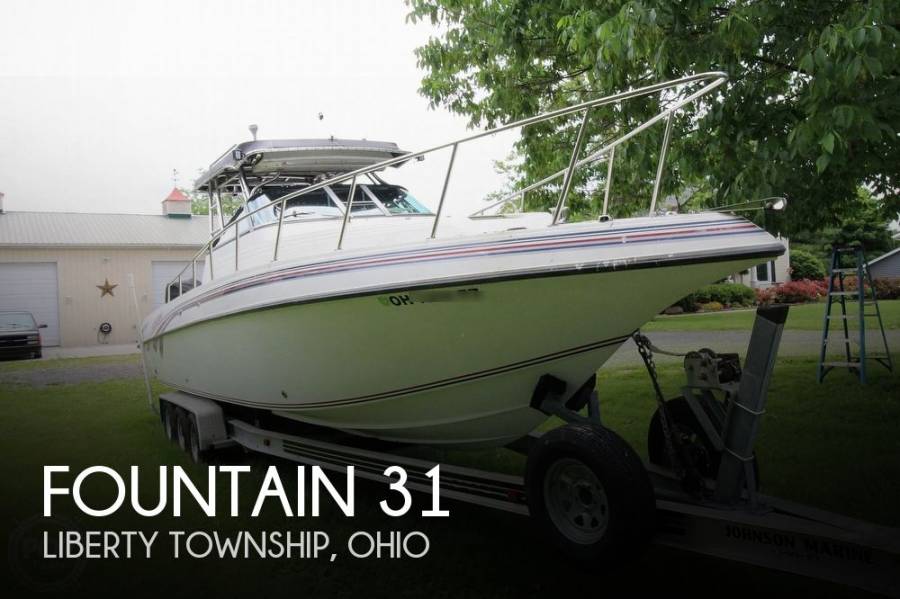 2000 Fountain 31 Sport Fish Cruiser Power Boats, Walkaround Boats For ...