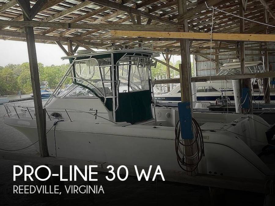 2000 Pro-Line 30 WA Power Boats, Walkaround Boats For Sale in Reedville ...