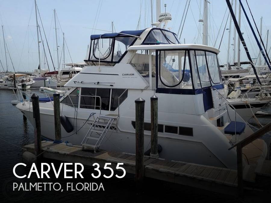1998 Carver 355 Aft Cabin Motor Yacht Power Boats, Aft Cabins For Sale ...