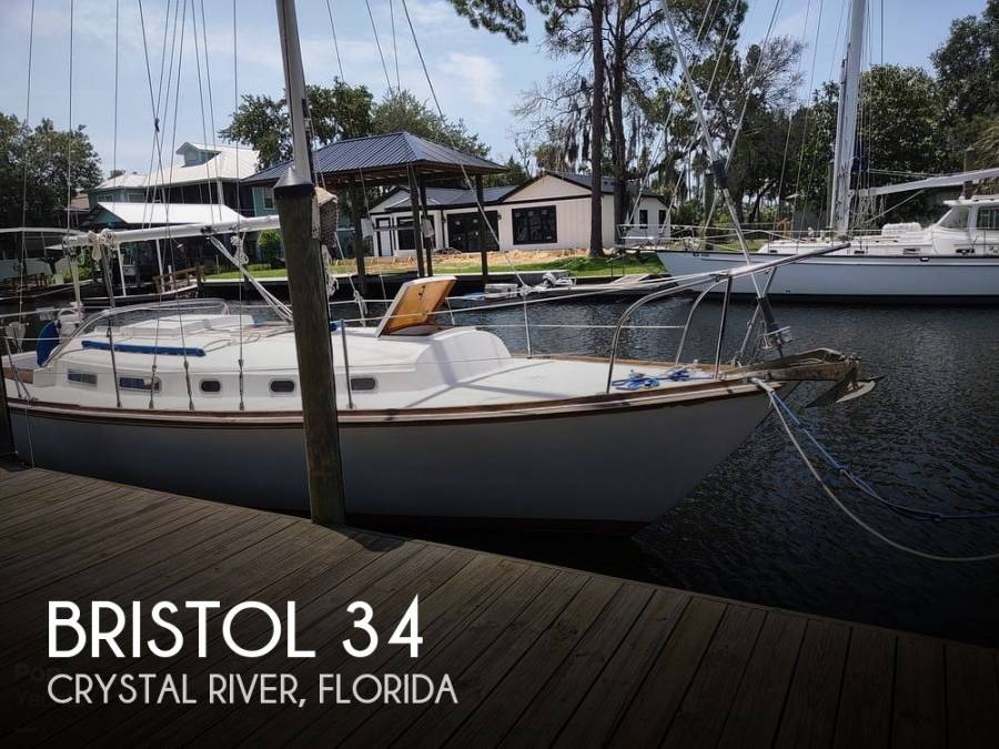 1977 Bristol 34 Sail Boats, Sloop Sail Boats For Sale in Crystal River ...