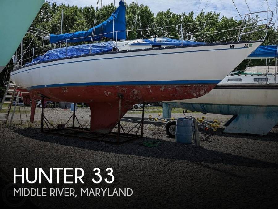 1978 Hunter 33 Sail Boats, Sloop Sail Boats For Sale in Middle River ...