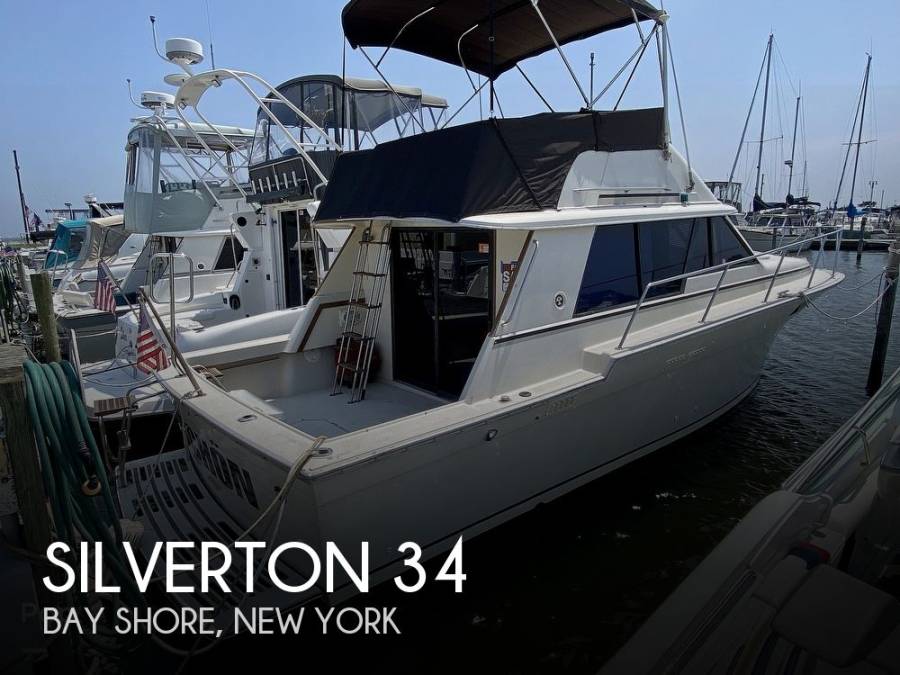 1983 Silverton 34 Convertible Power Boats, Motoryachts For Sale in Bay ...