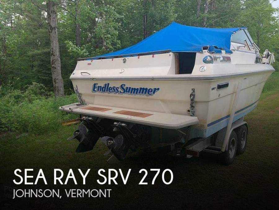 1984 Sea Ray SRV 270 Power Boats, Express Cruisers For Sale in Johnson ...