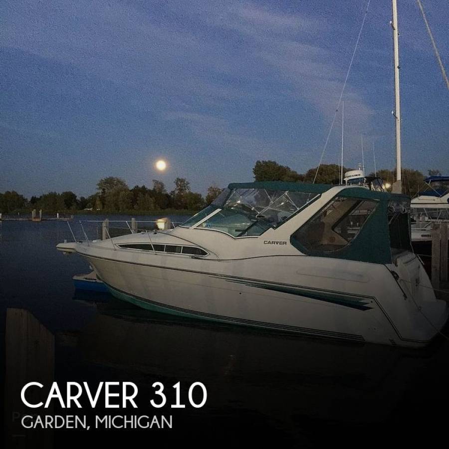 1995 Carver 310 Mid Cabin Express Power Boats, Express Cruisers For ...