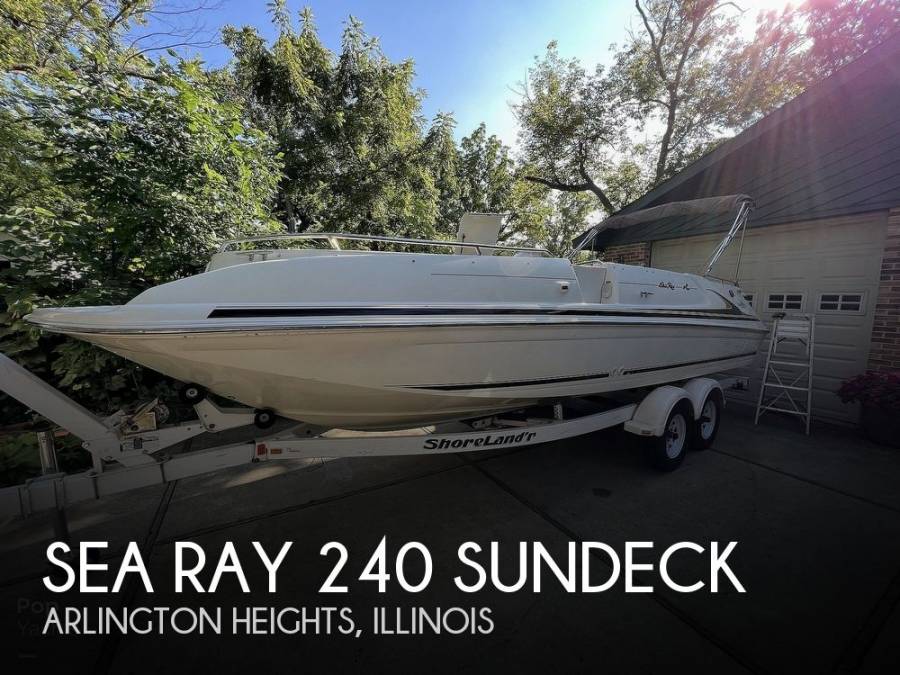 1998 Sea Ray 240 Sundeck Power Boats, Deck Boats For Sale in Arlington ...