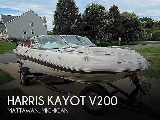 2003 Harris Kayot V200 Power Boats, Deck Boats For Sale in Mattawan ...