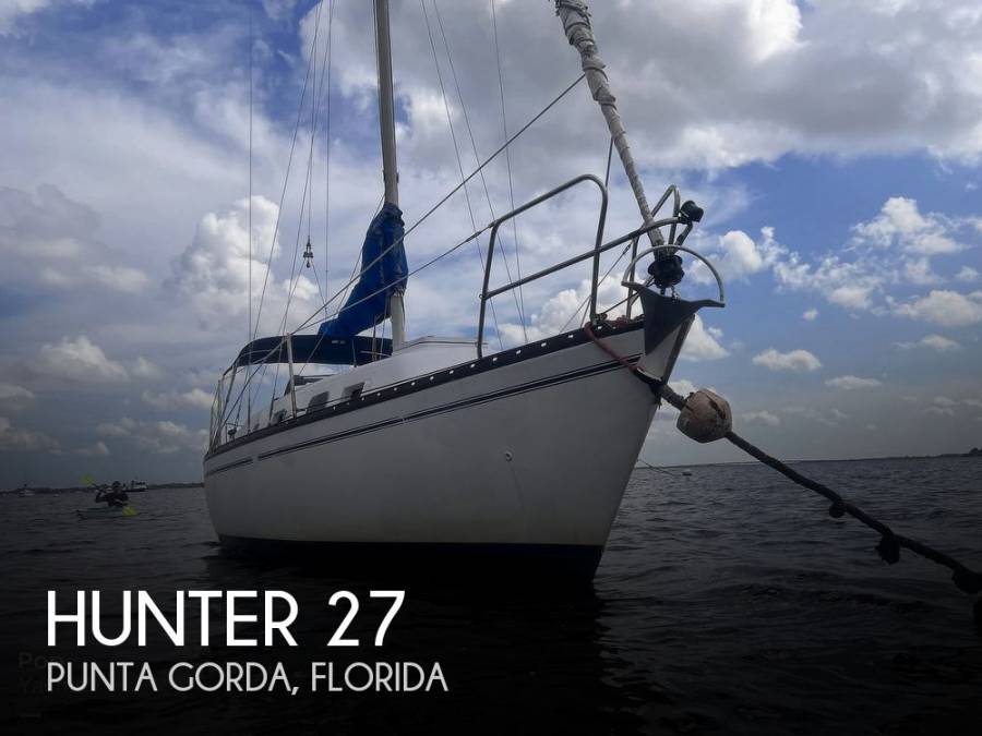 1980 Hunter 27 Sail Boats, Sloop Sail Boats For Sale in Punta Gorda, Florida