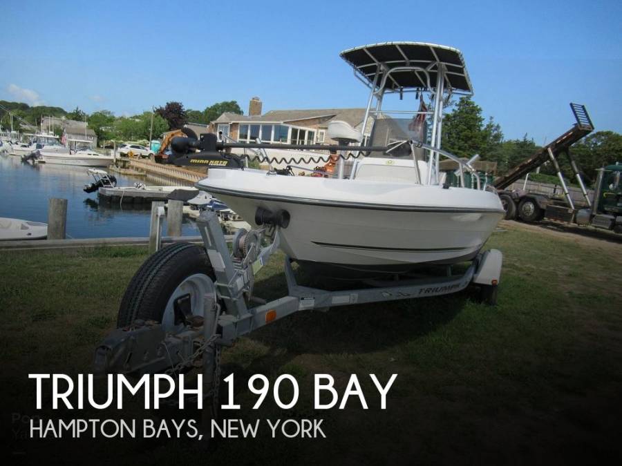 2004 Triumph 190 Bay Power Boats, Bay Boats For Sale in Hampton Bays ...