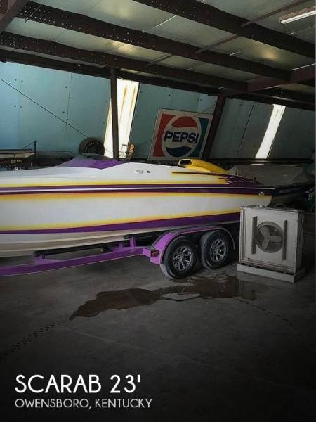 1997 Scarab 23 SCS Power Boats, High Performance Boats For Sale in ...
