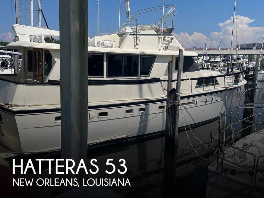 1983 Hatteras 53 Power Boats, Motoryachts For Sale in New Orleans ...
