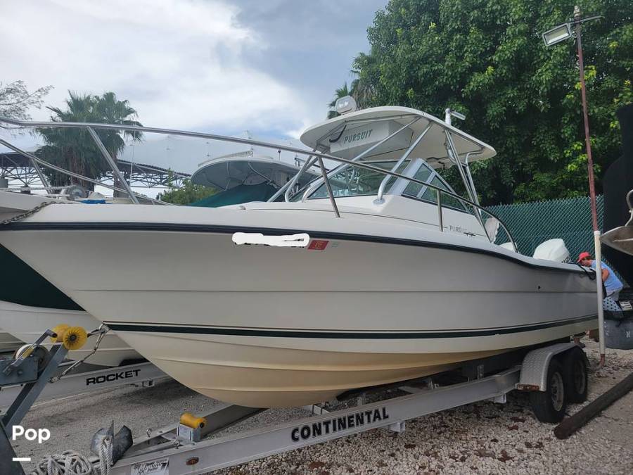 1998 Pursuit 2470 WA Power Boats, Walkaround Boats For Sale in Miami ...