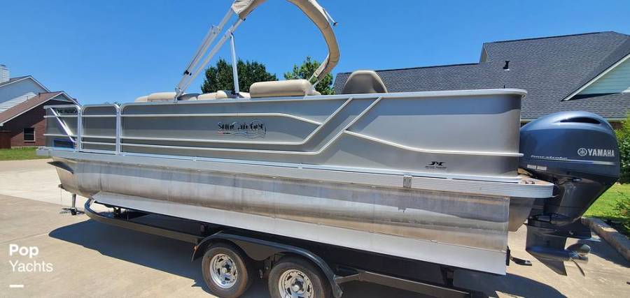 2018 SunCatcher X322FC Power Boats, Tritoon Boats For Sale in Shady ...