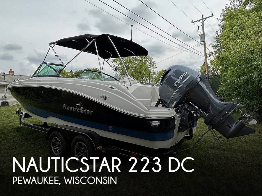 2022 NauticStar 223 DC Power Boats, Deck Boats For Sale in Pewaukee ...