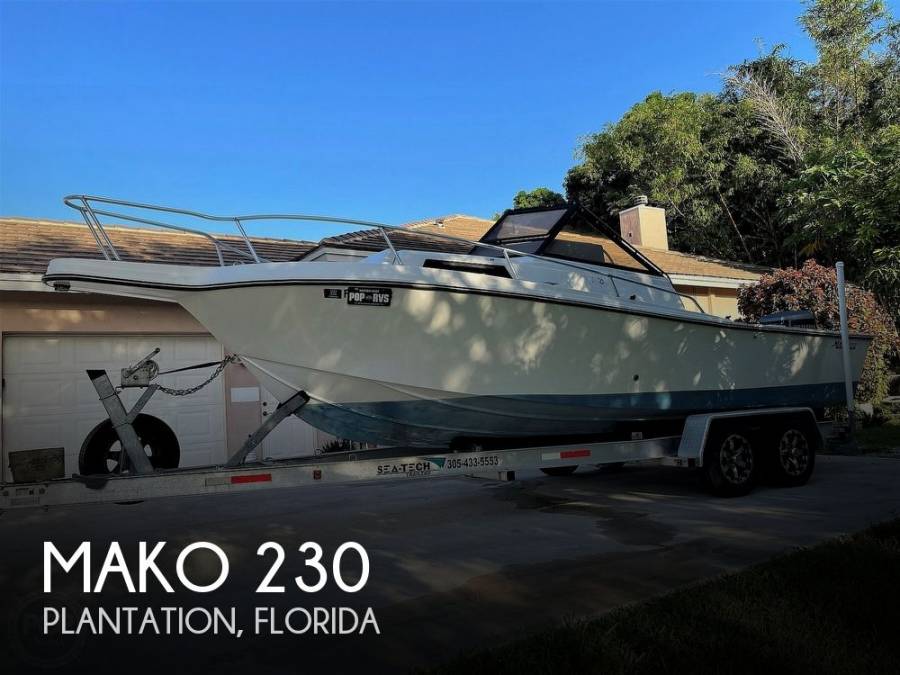 1988 Mako 230 Power Boats, Walkaround Boats For Sale in Plantation, Florida