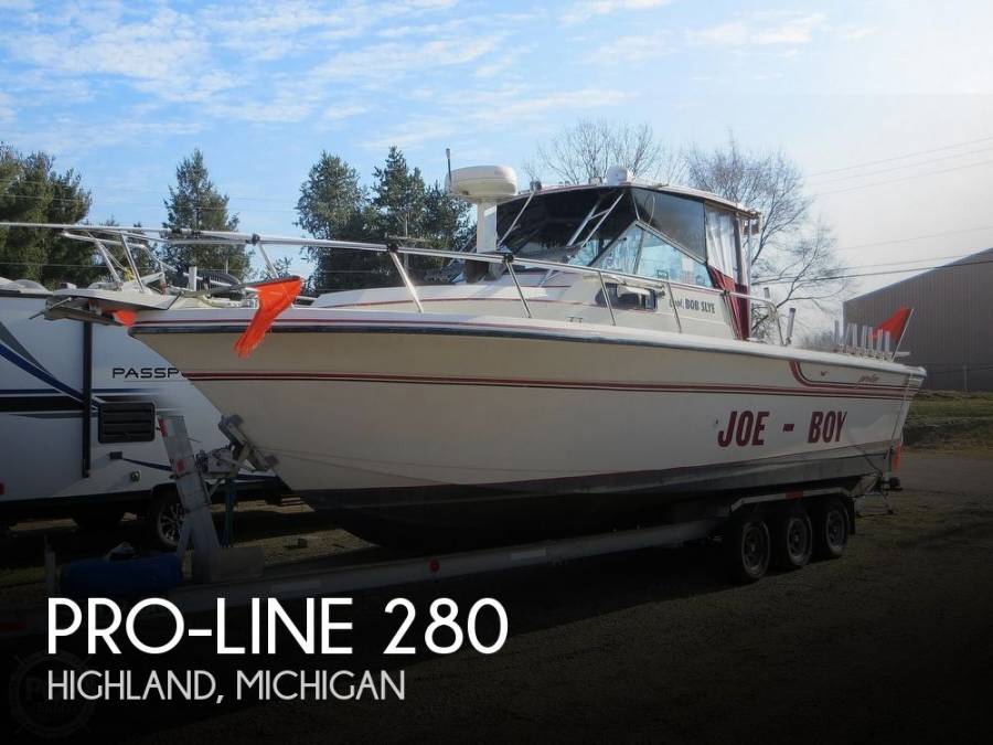 1990 Pro-Line Walkaround 280 Power Boats, Walkaround Boats For Sale in ...