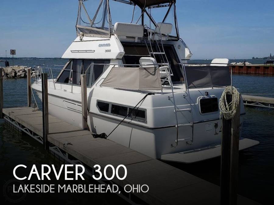 1994 Carver 300 Aft Cabin Power Boats, Aft Cabins For Sale in Port ...