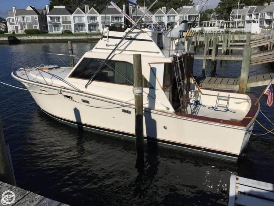 1973 Pacemaker 36 SF Power Boats, Sportfish/Convertible For Sale in ...