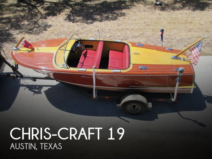 1956 Chris-Craft Capri 19 Power Boats, Antique And Classic Boats For ...