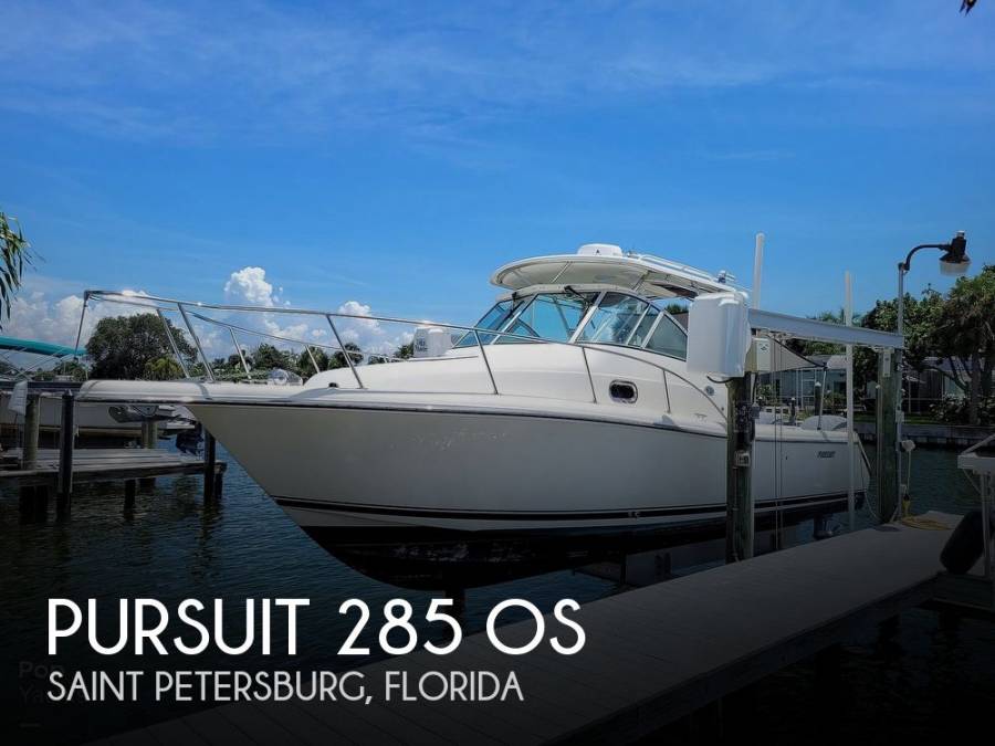 2008 Pursuit 285 OS Power Boats, Walkaround Boats For Sale in Saint ...
