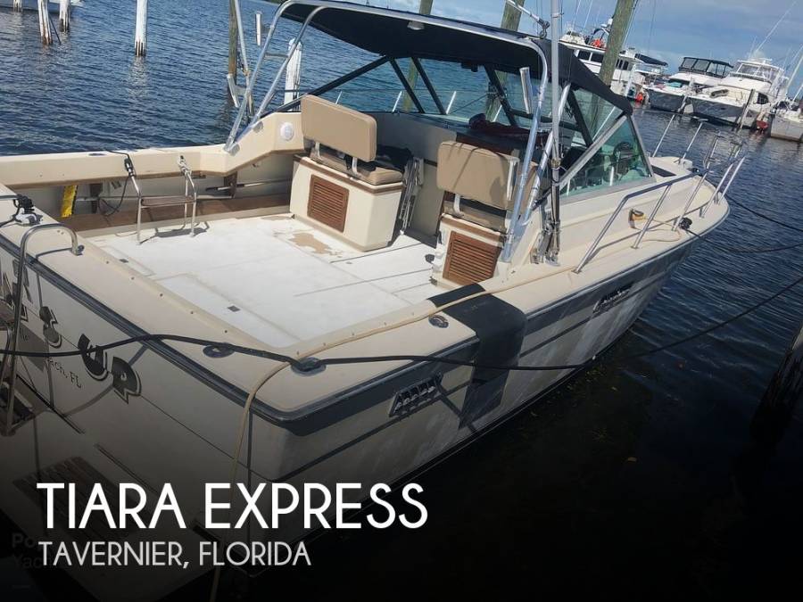 1985 Tiara Express Power Boats, Express Cruisers For Sale in Tavernier ...