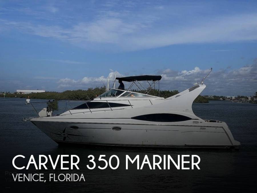 1998 Carver 350 Mariner Power Boats, Express Cruisers For Sale in ...