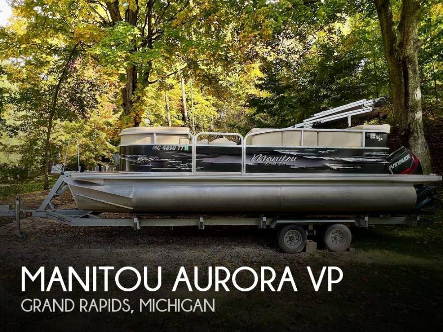 2014 Manitou Aurora VP Power Boats, Tritoon Boats For Sale in Grand ...