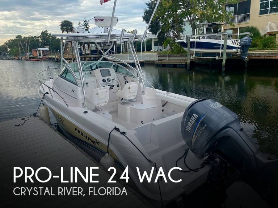 2005 Pro-Line 24 WALK Power Boats, Walkaround Boats For Sale in Crystal ...