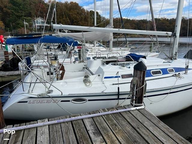 1988 Hunter 37 Legend Sail Boats, Cruisers For Sale in Severna Park ...
