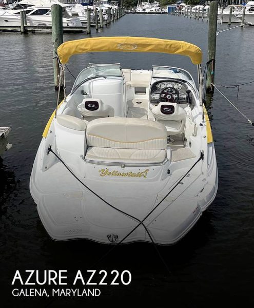 2008 Azure AZ220 Power Boats, Deck Boats For Sale in Galena, Maryland
