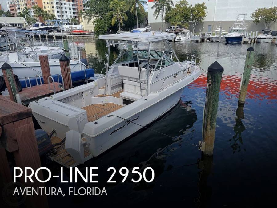 1995 Pro-Line 2950 Midcabin Power Boats, Walkaround Boats For Sale in ...